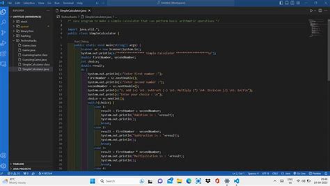 Worked On A Simple Calculator With Technohacks Vishal Tiwari Posted