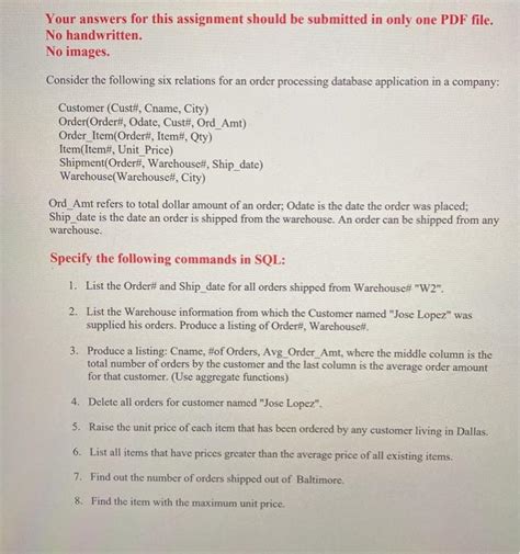 solved your answers for this assignment should be submitted