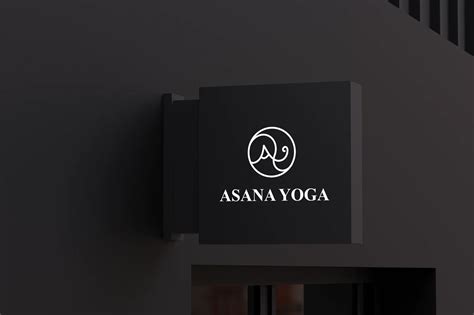 요가 로고 Asana Yoga 로고 디자인 포트폴리오 크몽