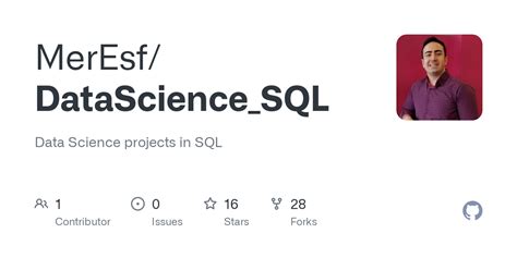 Github Meresfdatasciencesql Data Science Projects In Sql