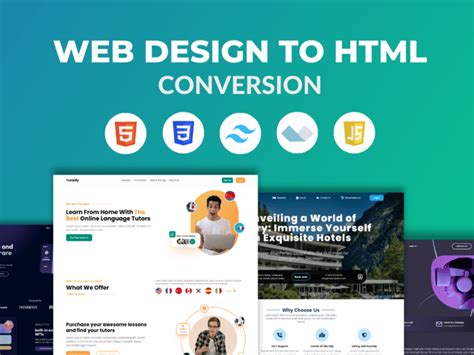 Convert Figma Or Web Design To Responsive HTML Website With TailwindCSS Upwork