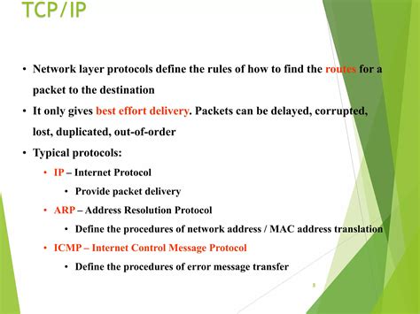 tcp ip protocols ppt email internet