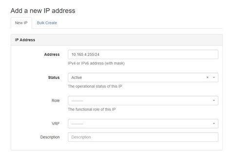 Add Subnet Or Broadcast In Prefix · Issue 3247 · Netbox Community