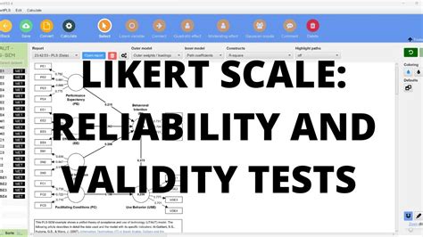 How To Test Reliability And Validity Of Likert Scale Surveys And Interpret The Results Youtube
