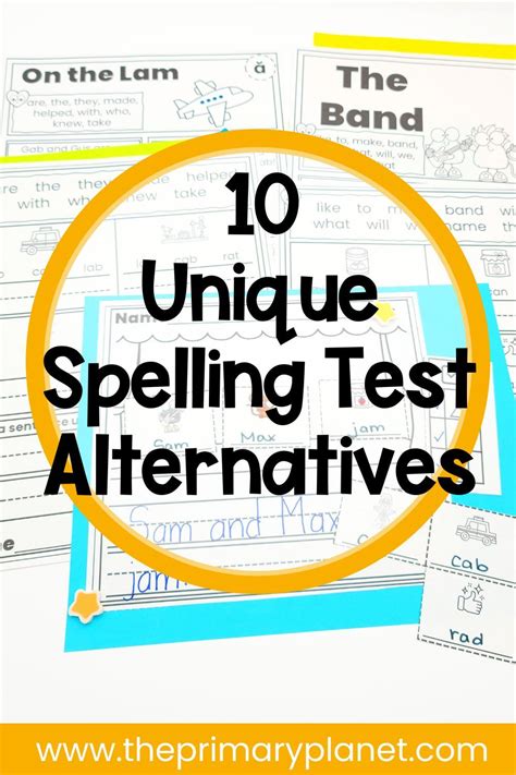 10 Unique Ways To Test Spelling Skills Fun Spelling Test Alternatives Artofit