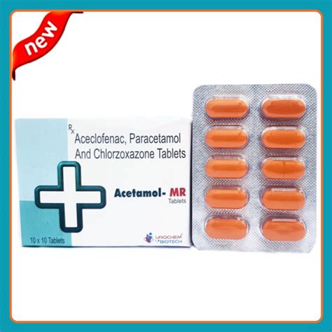 Acetamol Mr Tablets Urochem Biotech