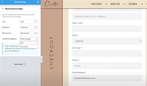 How To Customize The Woocommerce Checkout Page With Elementor Elementor
