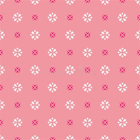 Simple Minimalist Seamless Pattern Subtle Vector Abstract Geometric
