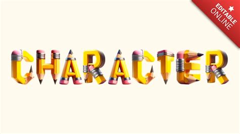 Character Pencil Alphabet Font Text Effect Generator