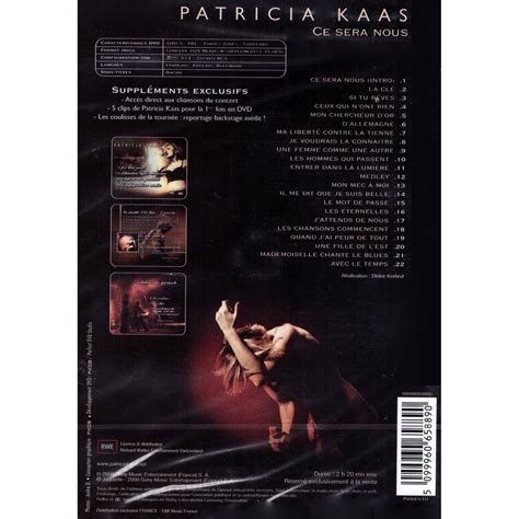 Patricia Kaas Ce Sera Nous Dvd Emagbg