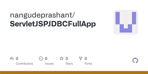 GitHub Nangudeprashant ServletJSPJDBCFullApp