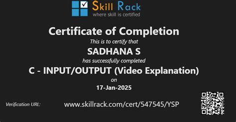 Cprogramming Inputoutput Skilldevelopment Techlearning Skillrack