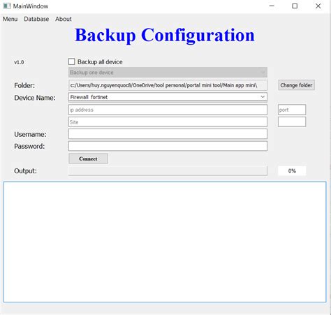 Github Huynq8backup Configuration Automation Backup Configuration