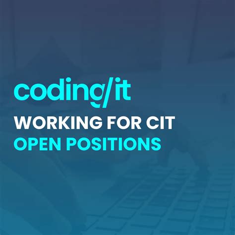 Careers Working For Cit Codingit