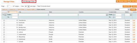 Magento City And Region Manager Magento And Magento By Aneel