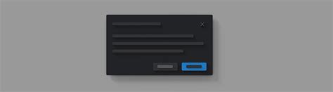 Illustration Of A Modal Component