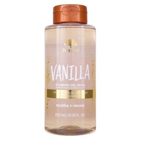 Tree Hut Vanilla Foaming Gel Body Wash 18 Fl Oz In 2024 Vanilla Body Wash Body Wash Gel Wash