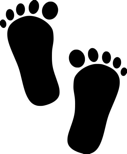 Svg Huellas Pie Pies Dedos De Los Pies Imagen E Icono Gratis De Svg