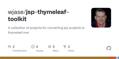 Github Wjasejsp Thymeleaf Toolkit A Collection Of Projects For Converting Jsp Projects To