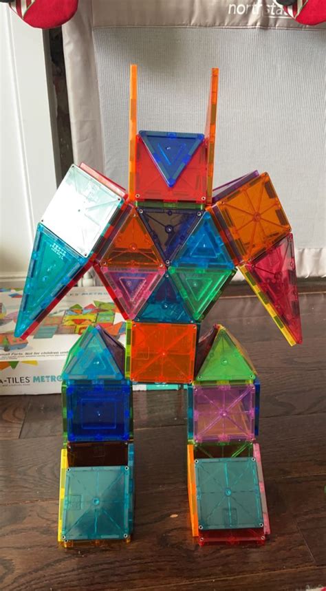 Create Your Own Magna Tile Robot