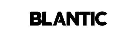 Blantic Font