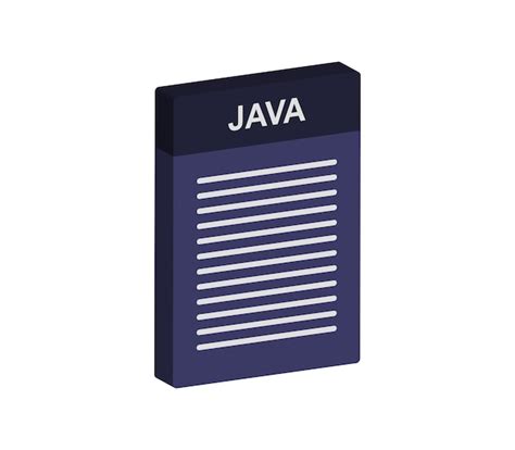 premium vector java file