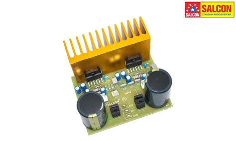 Lm3886 Hi Fi Stereo Amplifier Module Gold Series 110 Salcon Electronics