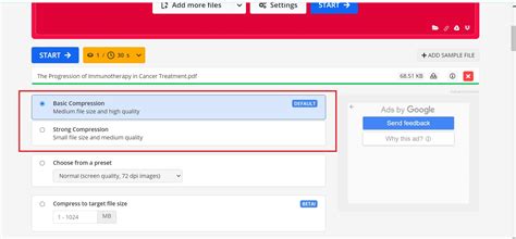 how to reduce pdf file size completely free tools