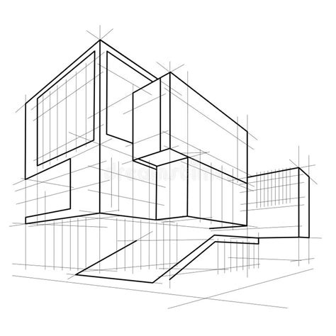 Concrete Architecture Drawing