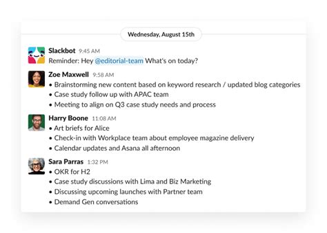 how to use reminders in slack slack