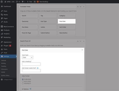 Search Filter Pro Integration WP Booking System