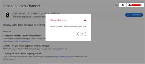magento2 unexpected network error please try again later amazon