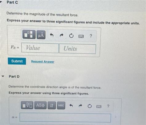solved 11 part a express f1 in cartesian vector form