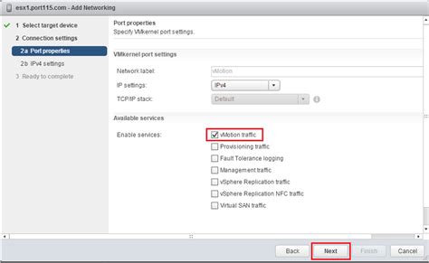 Nested Home Lab Part 13 Creating Vmkernel Ports Port115