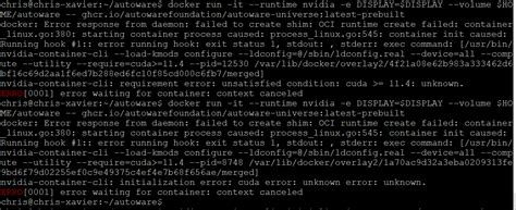 Installing Autoware Universe On Jetson Xavier Nx Failed Cuda Version