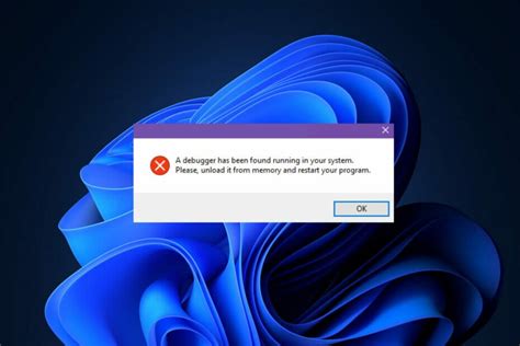 Fix A Debugger Has Been Found Running In Your System