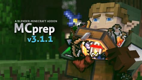 Mcprep Blender Minecraft Addon Moo Ack Productions