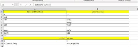 Count Formula In Excel The Ultimate Tool For Data Management