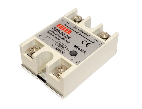 SSR-60DA Твердотельное реле на 60 А - купить в duino.ru