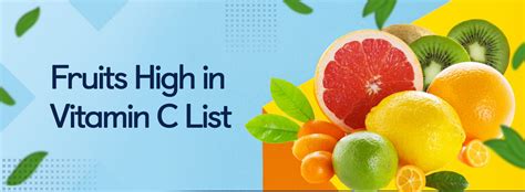 Top Vitamin C Rich Fruits To Boost Your Immunity