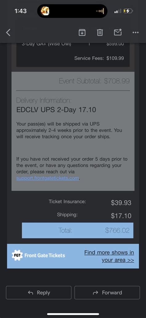 Selling Edclv Ga Redctickets