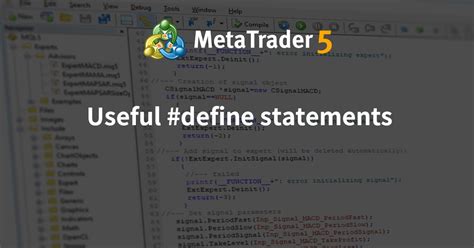 在mql5代码库免费下载 metatrader 5的 useful define statements better trader