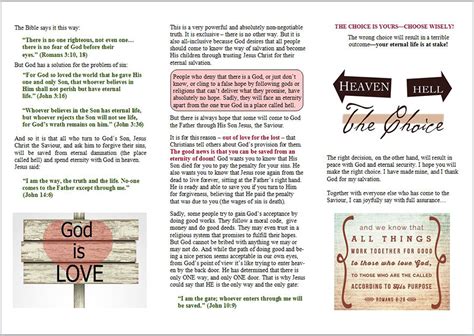 Free Gospel Tract Biblical Publications