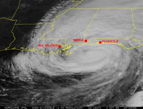 Hurricane Opal 4 October