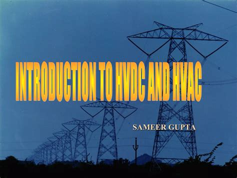 Hvdc Vs Hvac Ppt Ppt