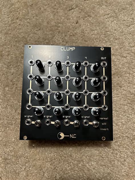 NLC Nonlinearcircuits Clump 2024 Black Reverb