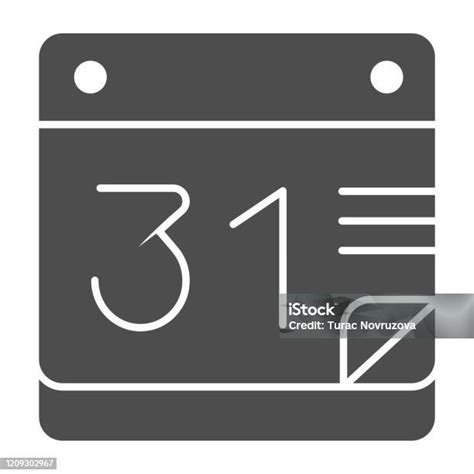 파티 날짜 솔리드 아이콘입니다 주최자 10 월 31 일 달력 할로윈 벡터 디자인 개념 흰색 배경에 글리프 스타일 픽토그램 10월에 대한 스톡 벡터 아트 및 기타 이미지