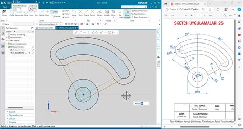 siemens nx 2212 cad sanal Öğretim