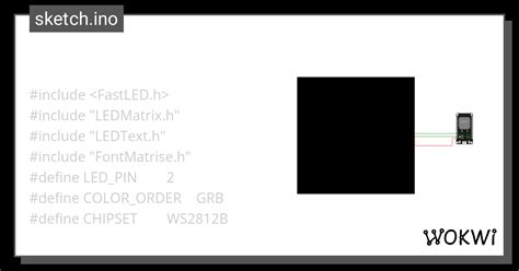 Rgb Text Wokwi Esp32 Stm32 Arduino Simulator