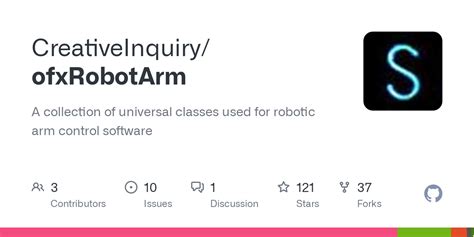 GitHub CreativeInquiry OfxRobotArm A Collection Of Universal Classes Used For Robotic Arm